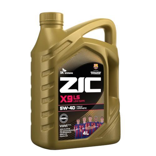 Моторное масло для легковых автомобилей ZIC X9 LS Diesel 5W-40 (4л)
